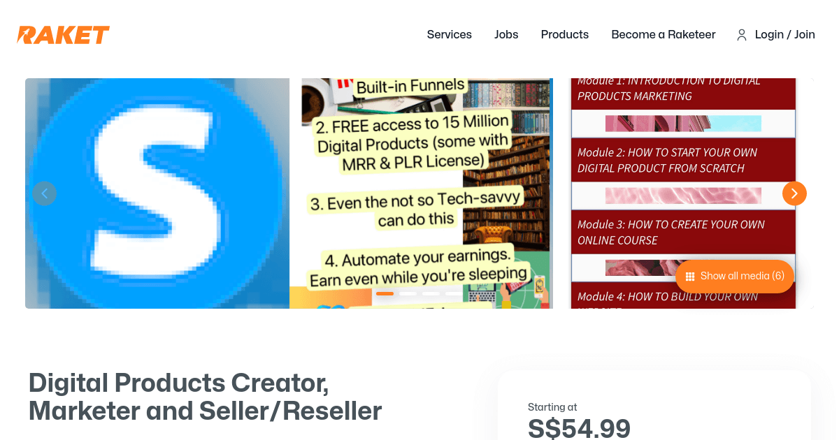 Digital Products Creator, Marketer and Seller/Reseller by optimomregdigitals - Raket.PH