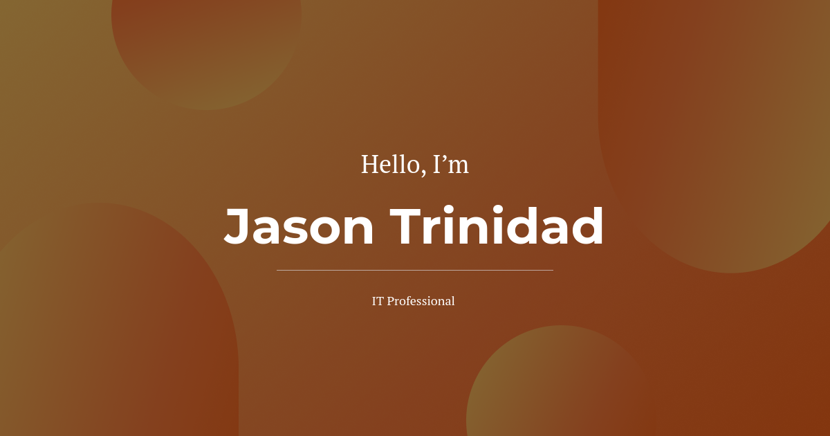 Jason Trinidad