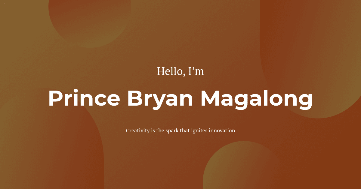 Prince Bryan Magalong