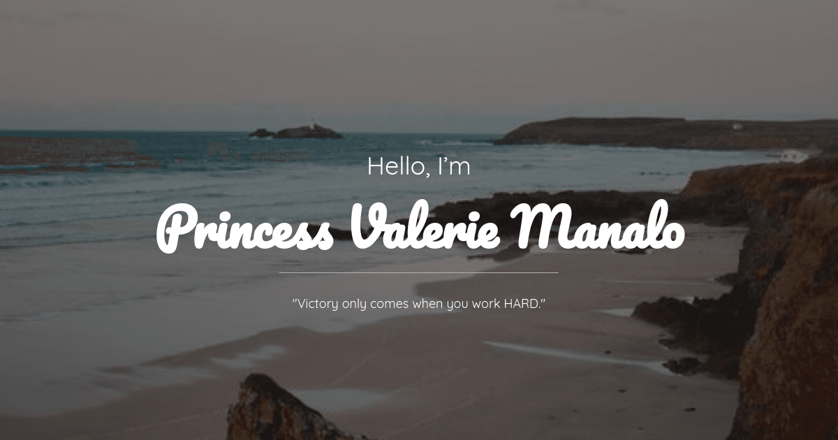 Princess Valerie Manalo