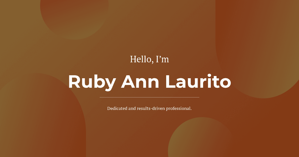 Ruby Ann Laurito