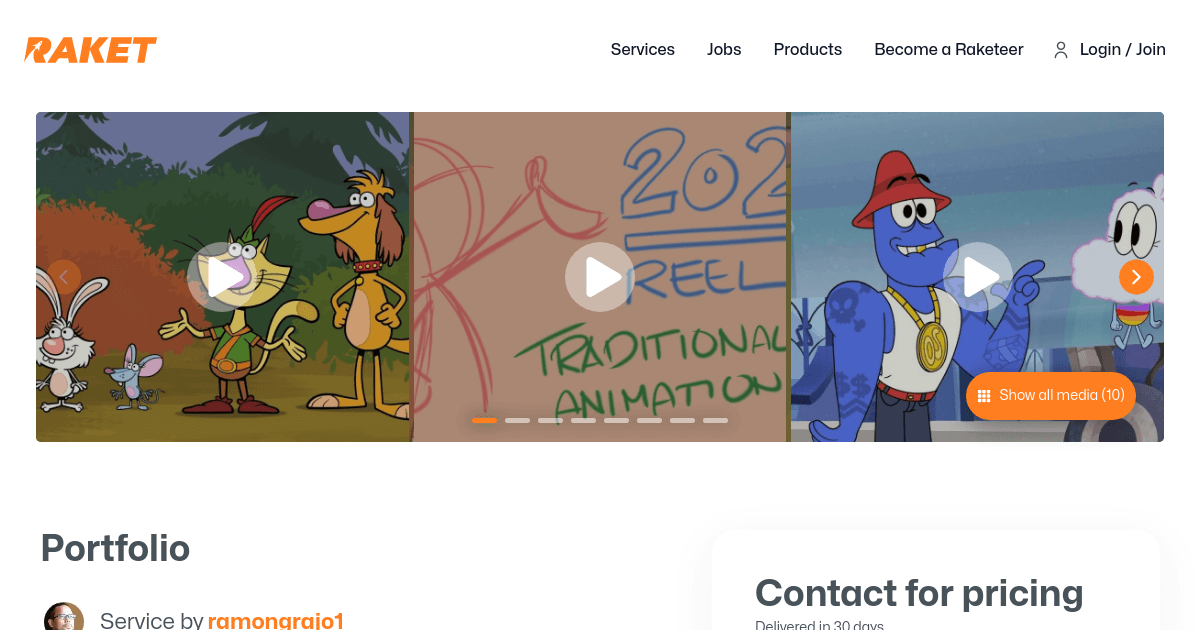 Portfolio by ramongrajo1 - Raket.PH