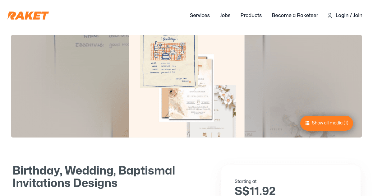 Birthday, Wedding, Baptismal Invitations Designs by reginaroxy09 - Raket.PH