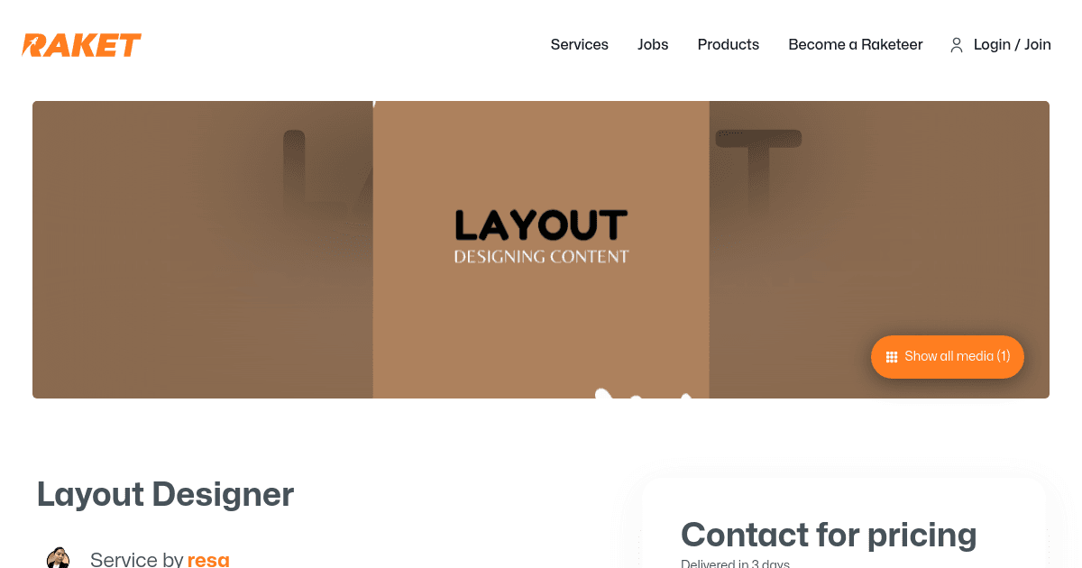 Layout Designer by resa - Raket.PH