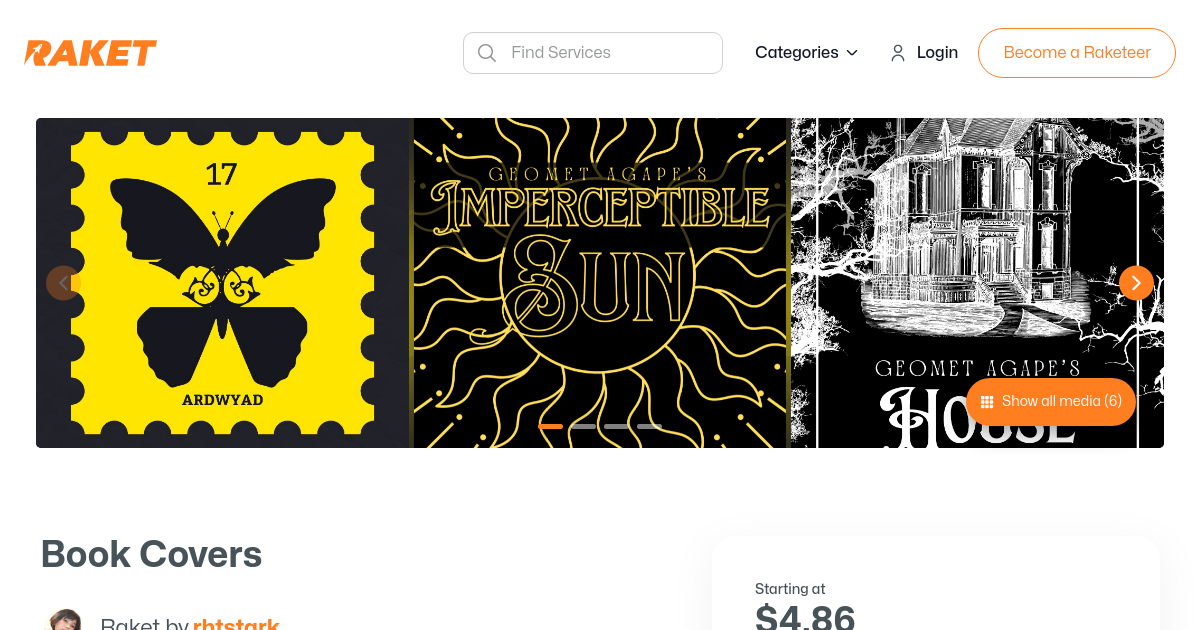 Book Covers by rhtstark - Raket.PH