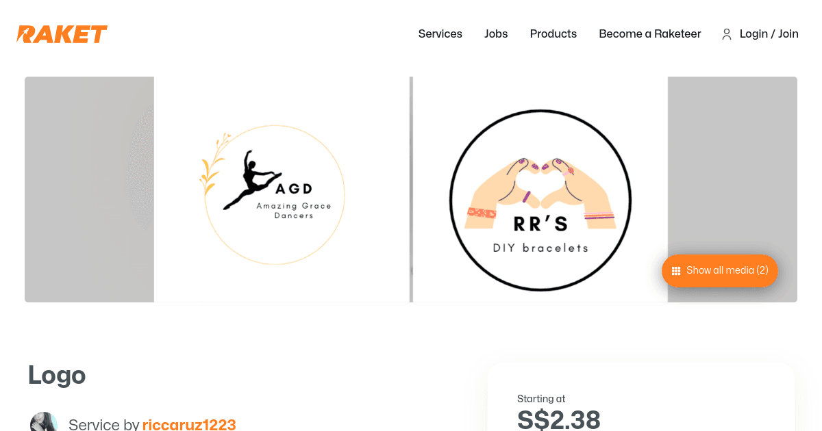 Logo by riccaruz1223 - Raket.PH