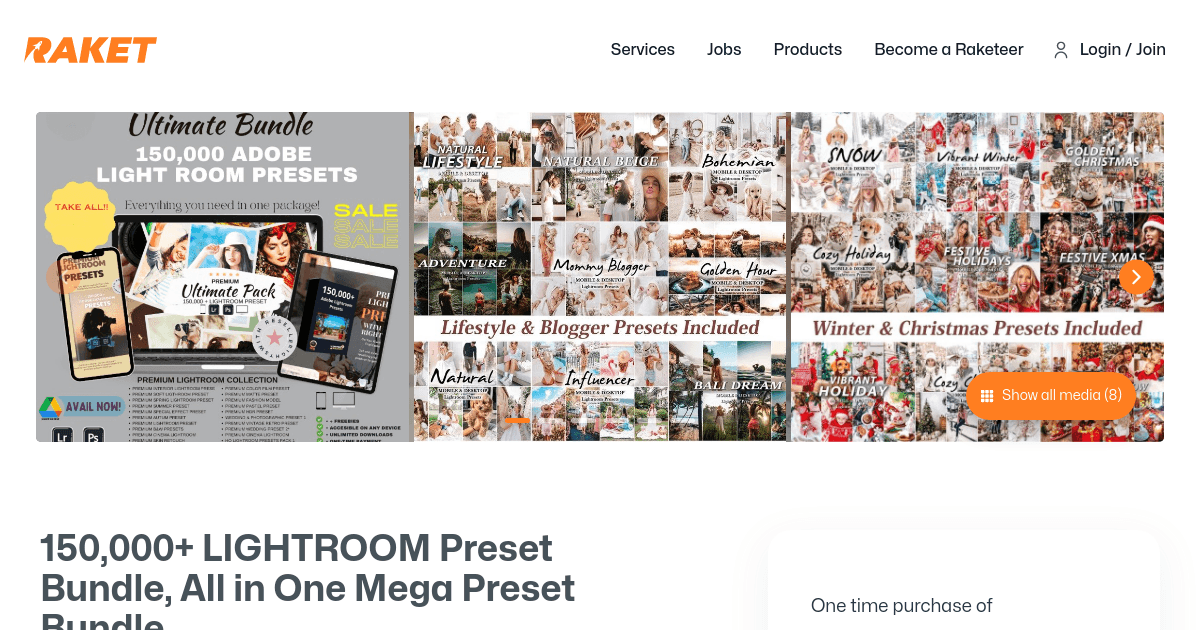 150,000+ LIGHTROOM Preset Bundle, All in One Mega Preset Bundle by ...