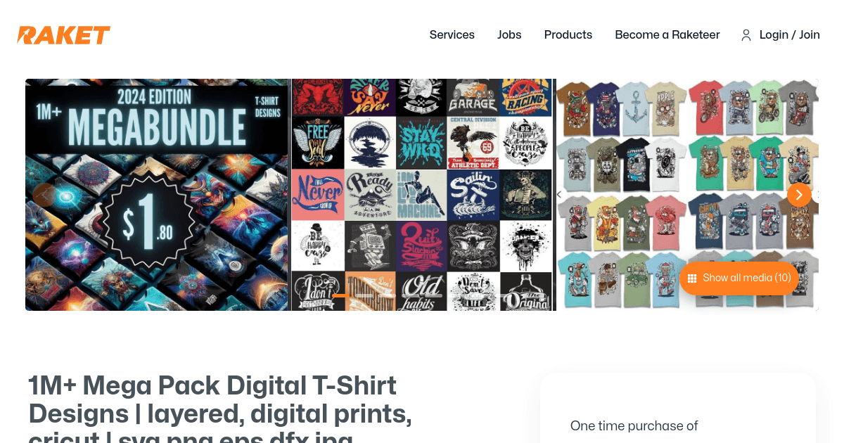 1M+ Mega Pack Digital T-Shirt Designs | layered, digital prints, cricut ...