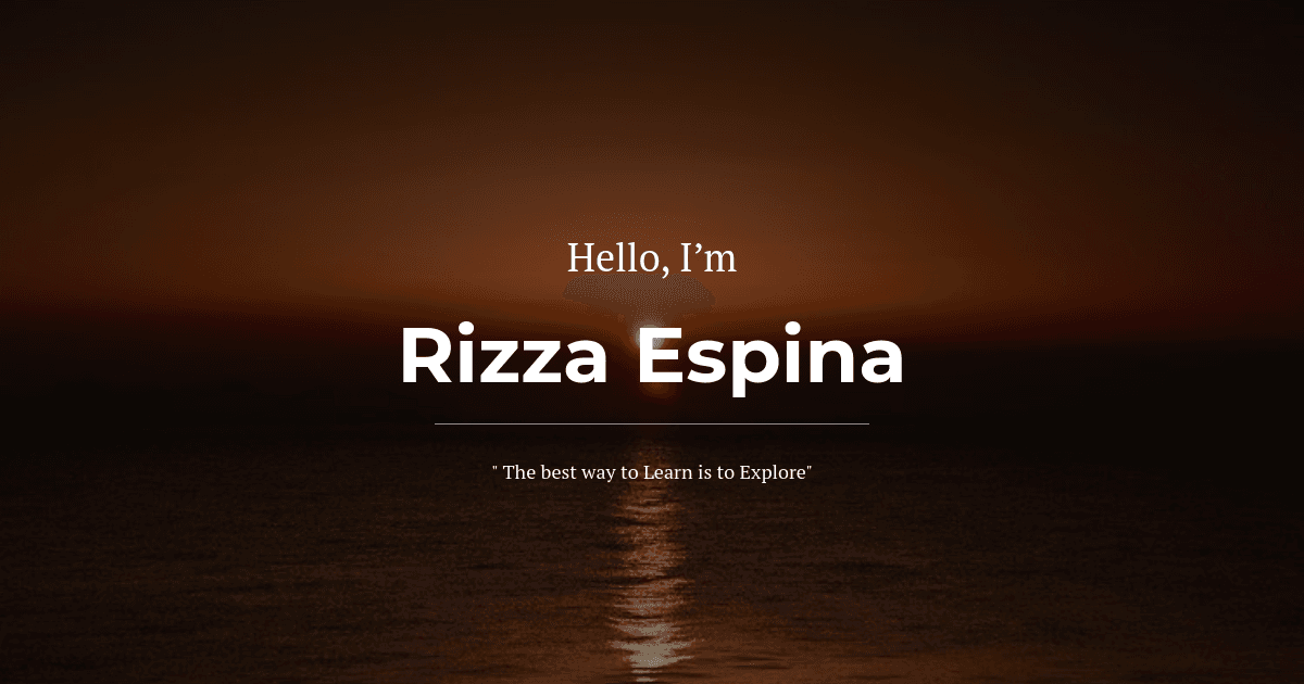 Rizza Espina