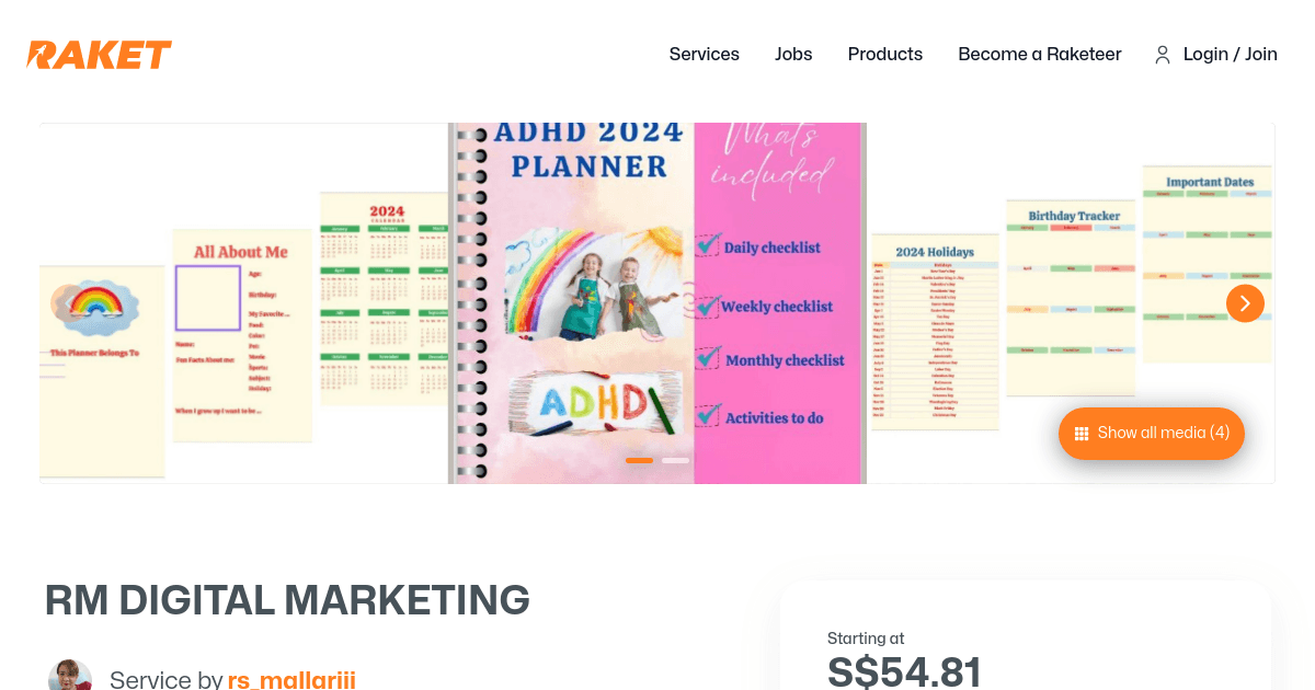 RM DIGITAL MARKETING by rs_mallariii - Raket.PH