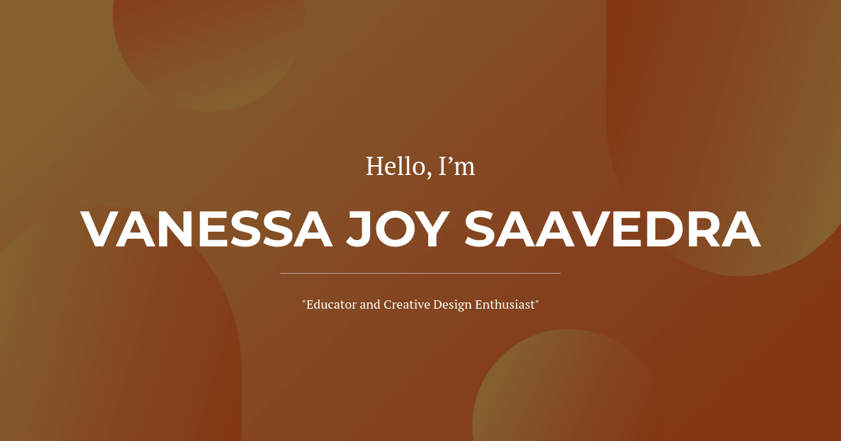 VANESSA JOY SAAVEDRA