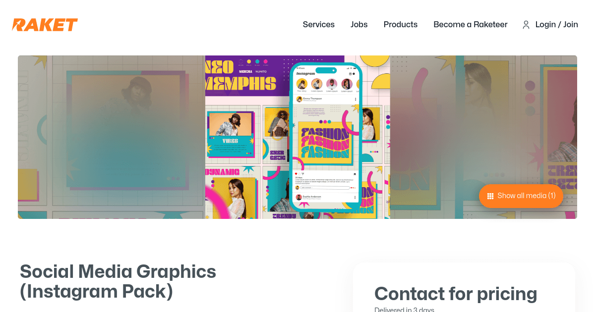 Social Media Graphics (Instagram Pack) by rachellegraphics - Raket.PH