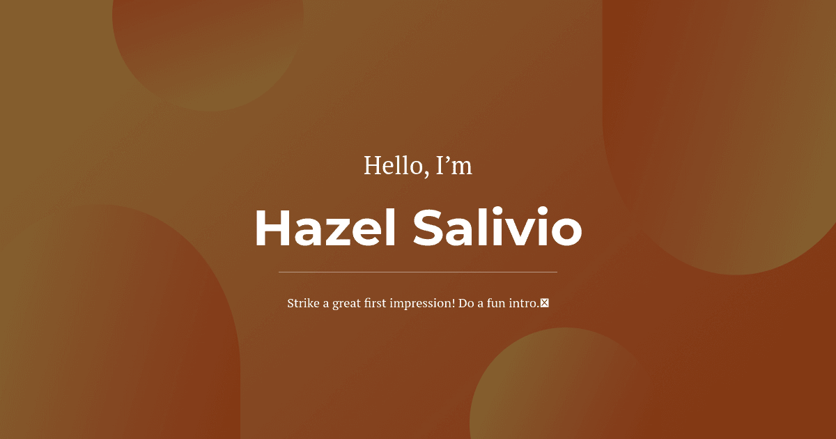 Hazel Salivio