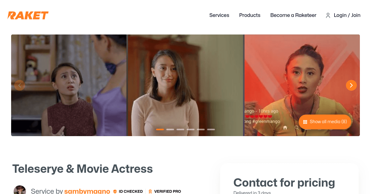 Teleserye & Movie Actress by sambymagno - Raket.PH