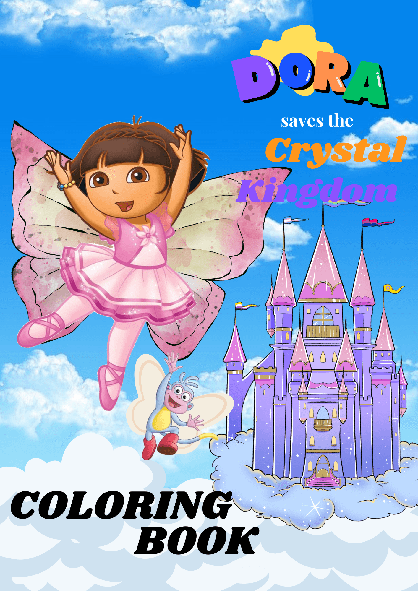 Dora The Explorer Coloring Book