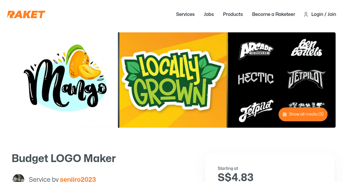 Budget LOGO Maker by senjiro2023 - Raket.PH