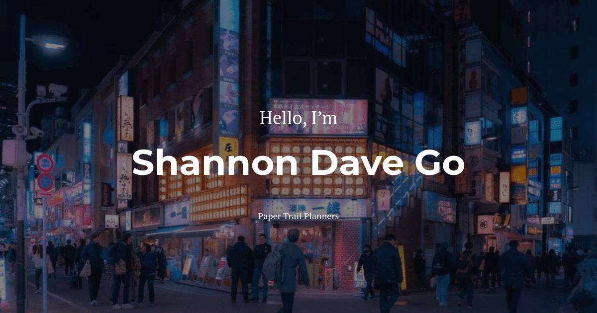 Shannon Dave Go