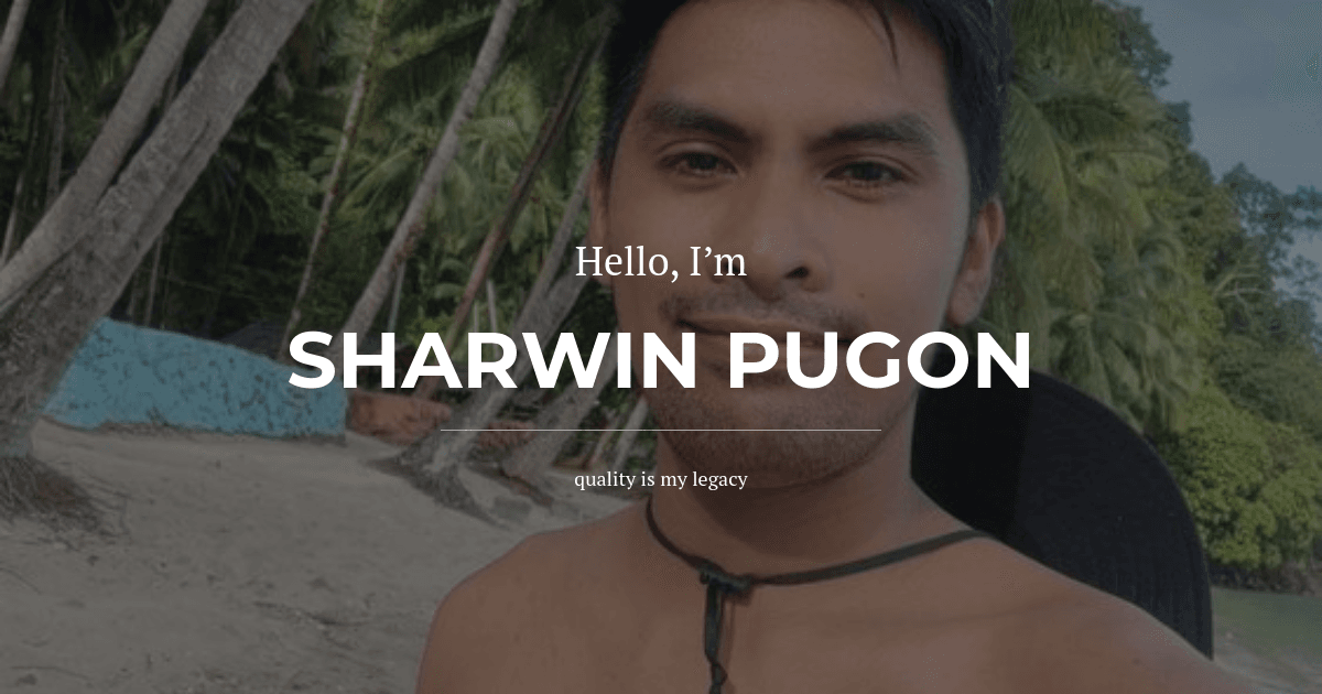 SHARWIN PUGON