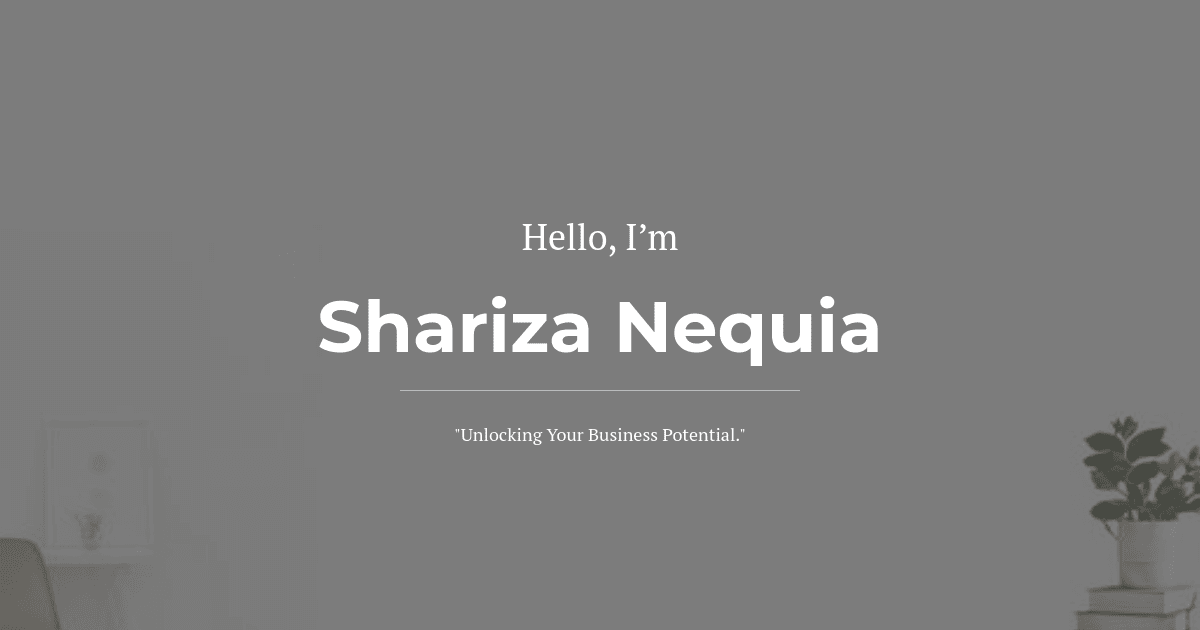 Shariza Nequia