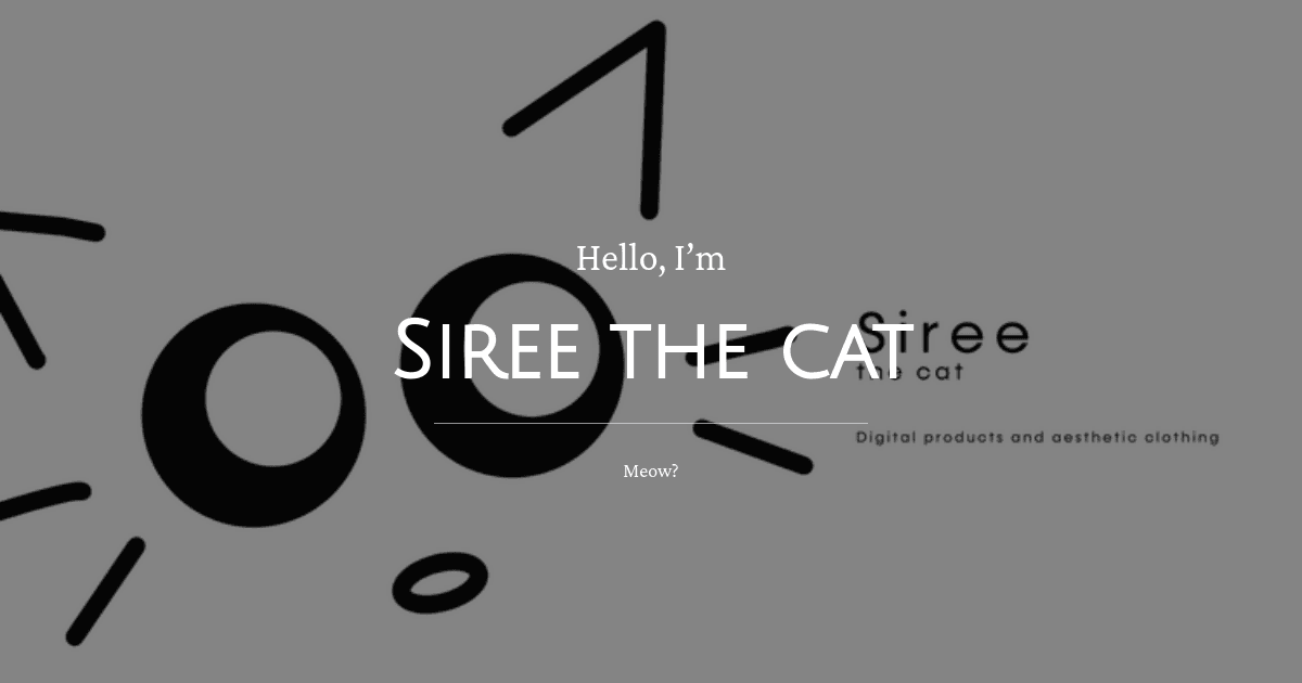 Siree the cat