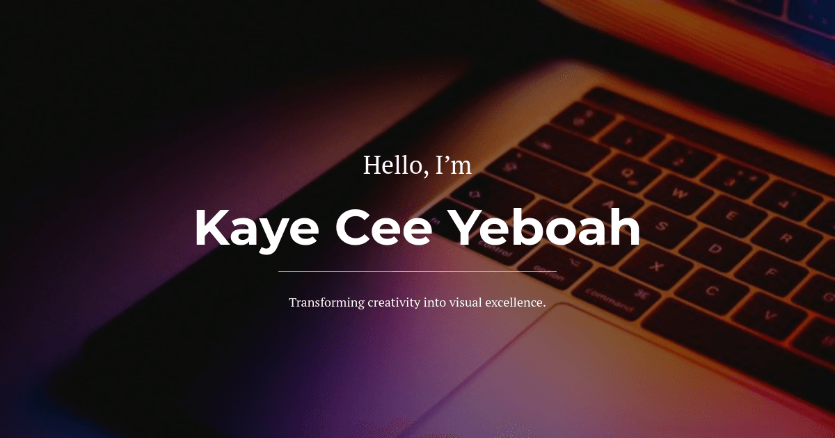 Kaye Cee Yeboah