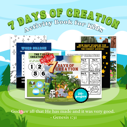 Story book for kids. 7 days creation of God by shytuazon30 - Raket.PH