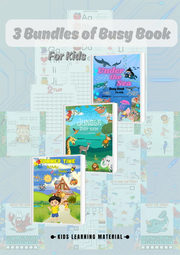 Busy Book Bundles by jayceelinedigital - Raket.PH