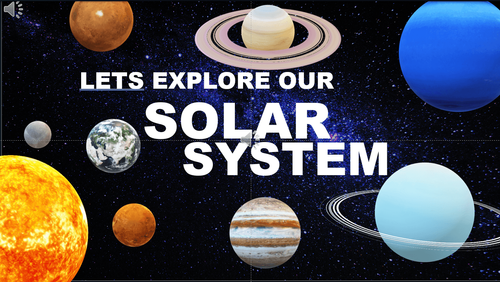Solar System Background For Powerpoint Animated Solar System
