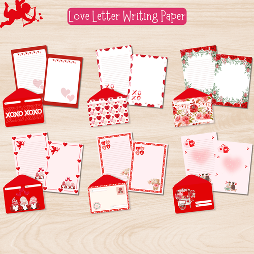 Printable Love Writing Paper