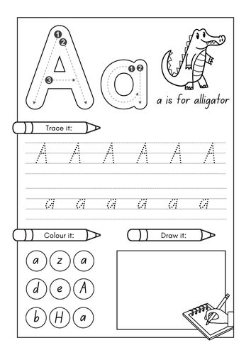Free Printable Pre Kindergarten Alphabet Worksheets Free Printable