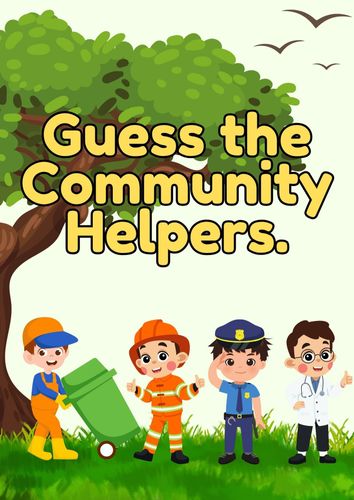 Community Helpers Pictures Tagalog