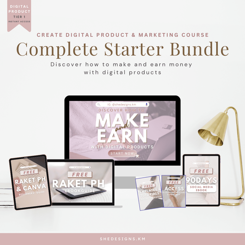 Ultimate Starter Pack~Digital products by solluna_01 - Raket.PH