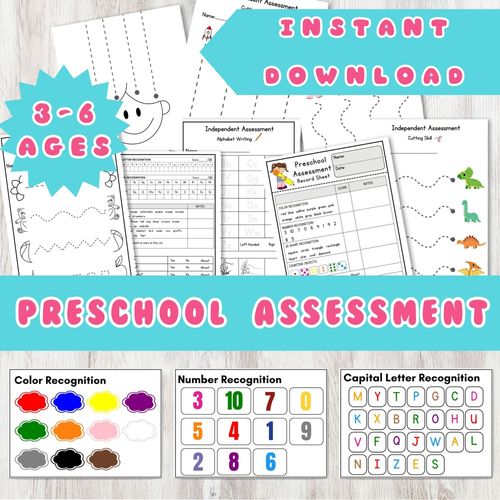 Pre K Assessment Worksheets Kindergarten Subtraction Activity L3 9x