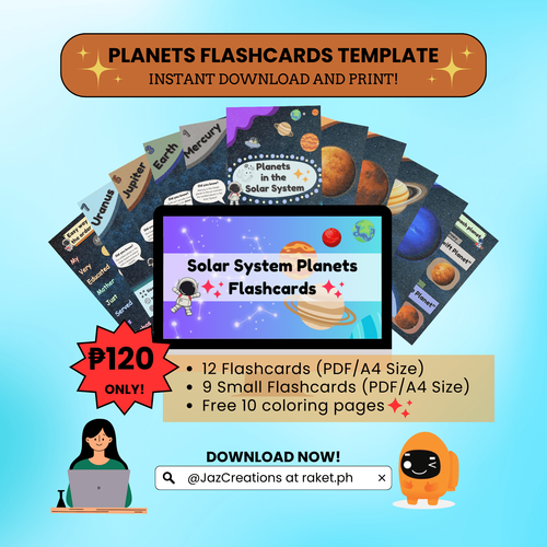 Free Printable Solar System Flashcards Free Printable