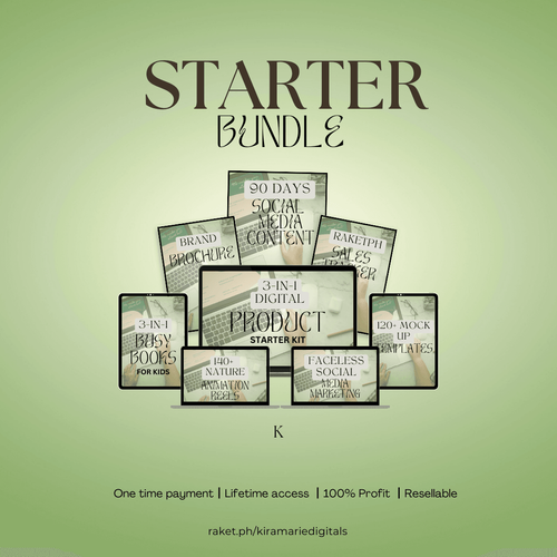 Ultimate Starter Pack~Digital products by solluna_01 - Raket.PH