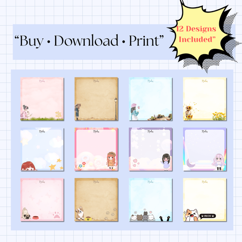 Printable Notes (Complete) by digitalnotesss - Raket.PH