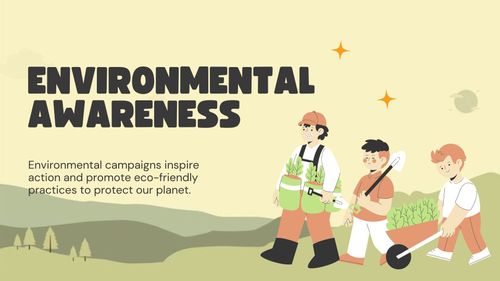 Environmental Awareness Powerpoint Template
