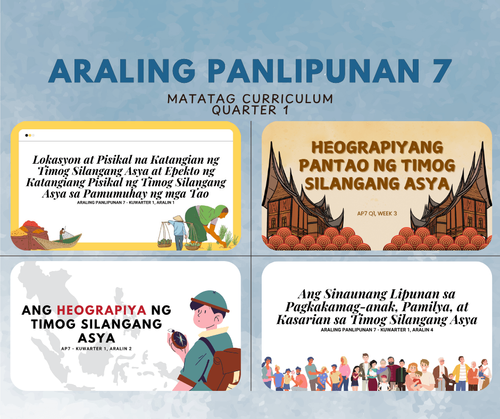Araling Panlipunan 4 Economias
