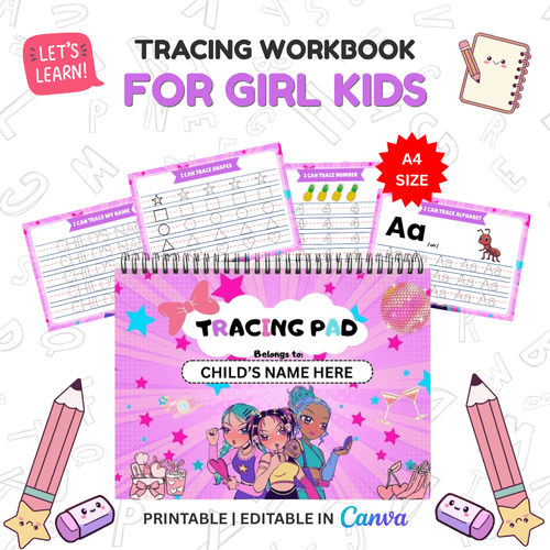 Personalized Preschool - Kindergarten Workbook by graille - Raket.PH