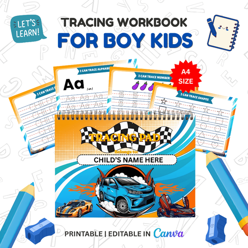 Personalized Preschool - Kindergarten Workbook by graille - Raket.PH