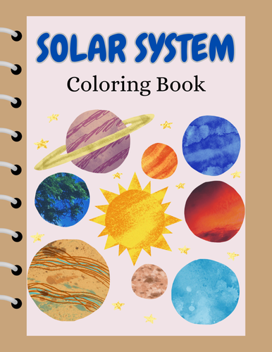 Solar System Flip Book Printable Solar System Foldable Minibook