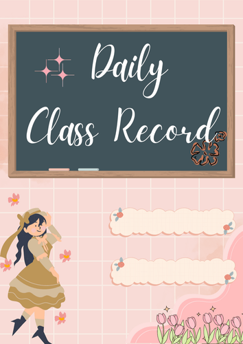 Class Record by jennyrose_gigante - Raket.PH