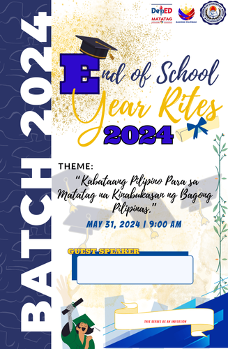 Graduation 2024 Theme Deped