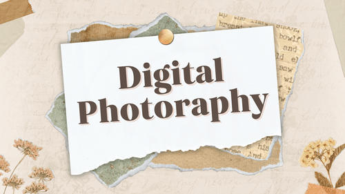 Scrapbook Powerpoint Template Olive Green White Minimalist Cute