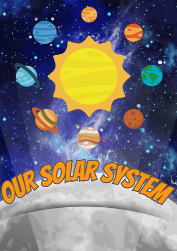 The Solar System Letters English Alphabet Flashcards With Letters From