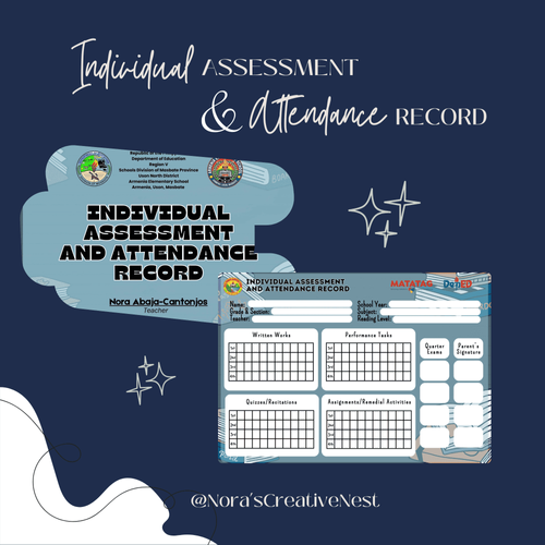 Student’s Assessment Record Template by janmallone_advincula - Raket.PH