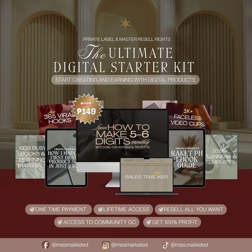 Ultimate Starter Pack~Digital products by solluna_01 - Raket.PH