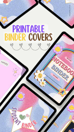 Substitute Binder Cover Printable