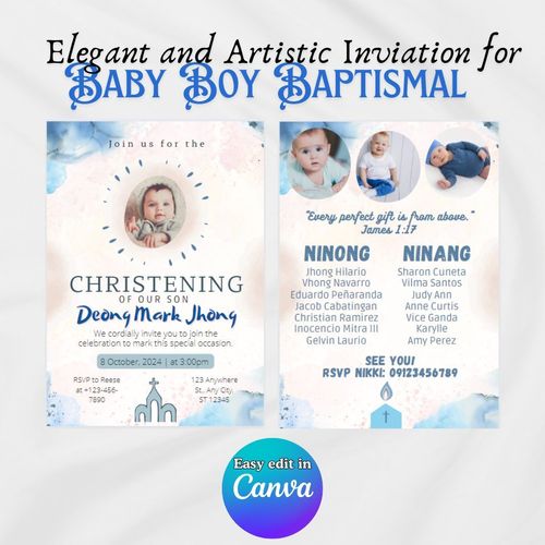 Formal Invitation Godparents 97 Decor Will You Be My Godparents