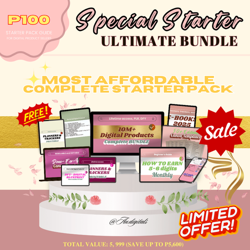 Ultimate Starter Pack~Digital products by solluna_01 - Raket.PH